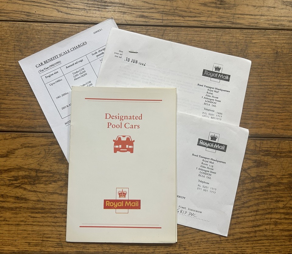 1990 Ford Escort 1.8LD - Super Rare Spec - Ex-Royal Mail - £1 Start No ...