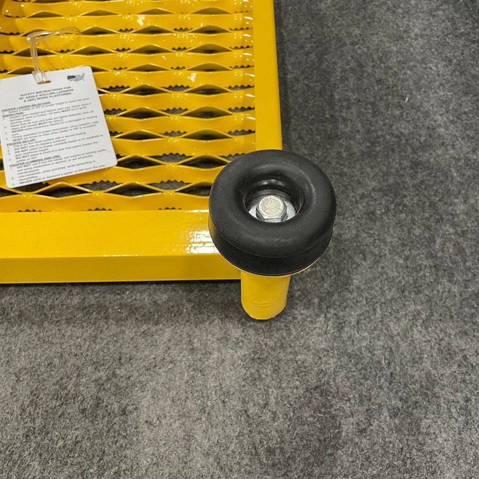 ULINE Stationary Work Platform Yellow* | eBay