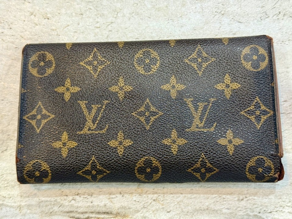 Louis Vuitton Monogram Portefeiulle Sarah Long Bifold Wallet | eBay
