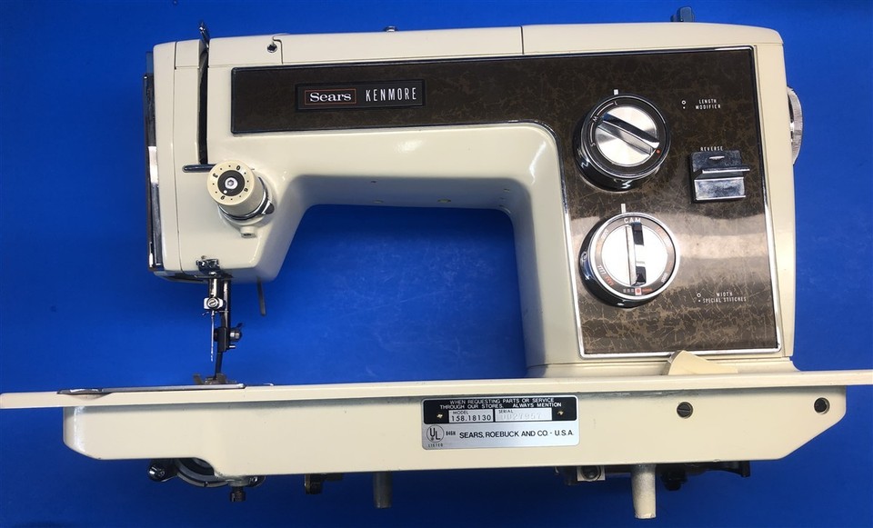 Sears Kenmore Sewing Machine 158.18130 Rare Vintage Collectible NON ...