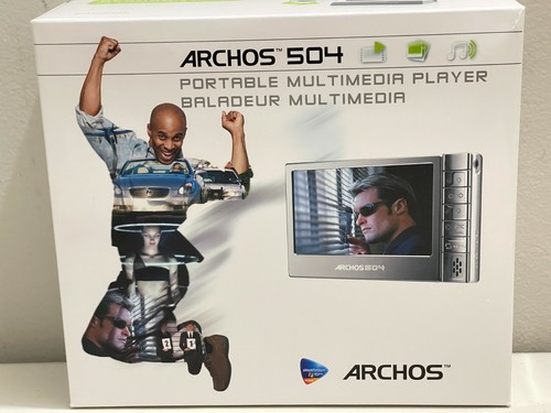 Archos 504 40GB Portable Multi-Media MP3 WMA WAV Player & Video /TV ...