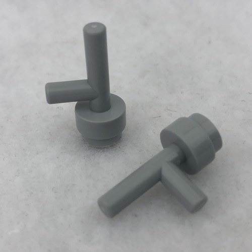 LEGO 86208 Light Bluish Gray Minifigure, Utensil Space Gun / Torch (x2 ...