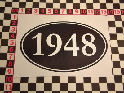 1948 Birthday Year Sticker - Fun Cheap Funny Comedy Present Gift Joke ...