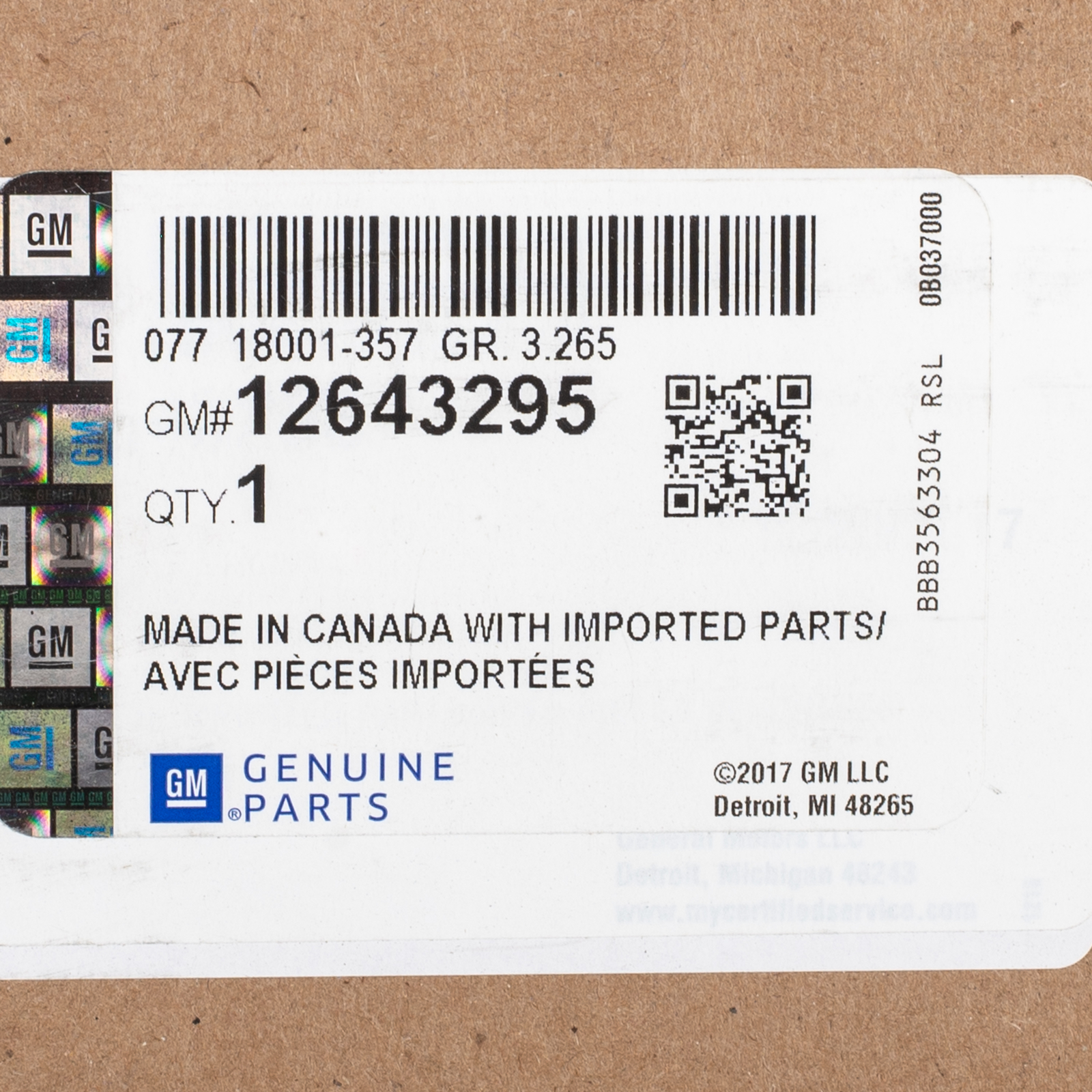 OEM NEW 6.2L Engine Appearance Cover Shield 2015 Cadillac Escalade ...