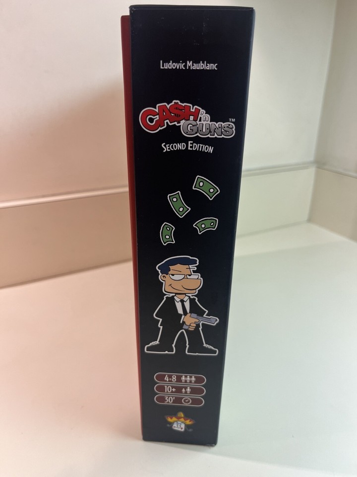 Cash 'n Guns Second Edition Board Game Ludovic Maublanc Repos Complete ...