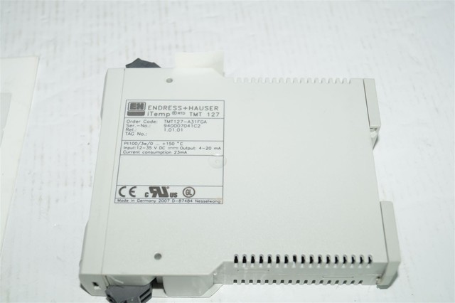 Endress Hauser TMT 127 Tmt127-a31fga Temperature Transmitter for sale ...