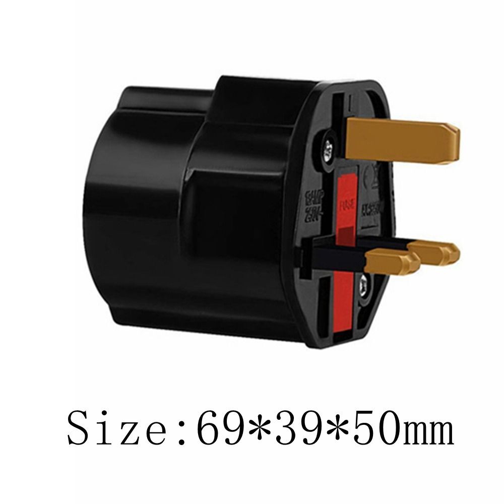 with Fuse European To English Plug Copper Conductor Conversion Plug Go ...