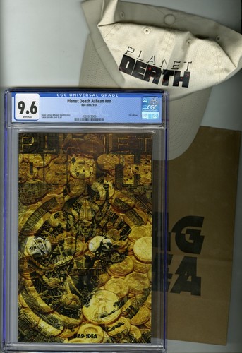 Planet Death Bad Idea CGC 9.6 Uncle Scrooge Cover Cap/Bag Robert ...