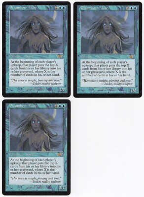 Dreamborn Muse x3 3x 2003 Legions Blue Rare Creature MTG LP AZ2 | eBay