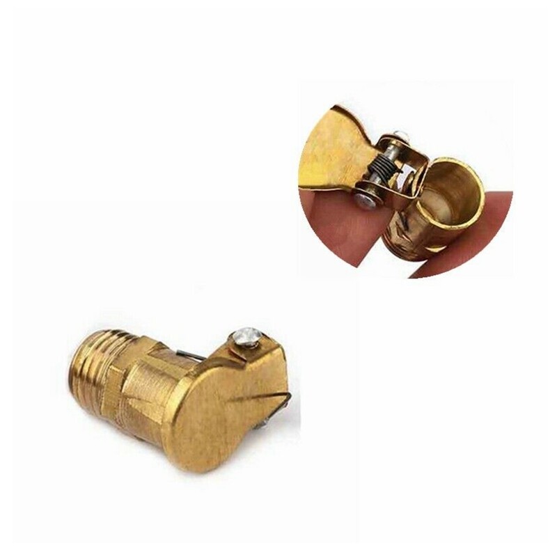 Brass Grease Oil Cup Oiler Spring Flip Cap Fit For Hit Miss Engine ...