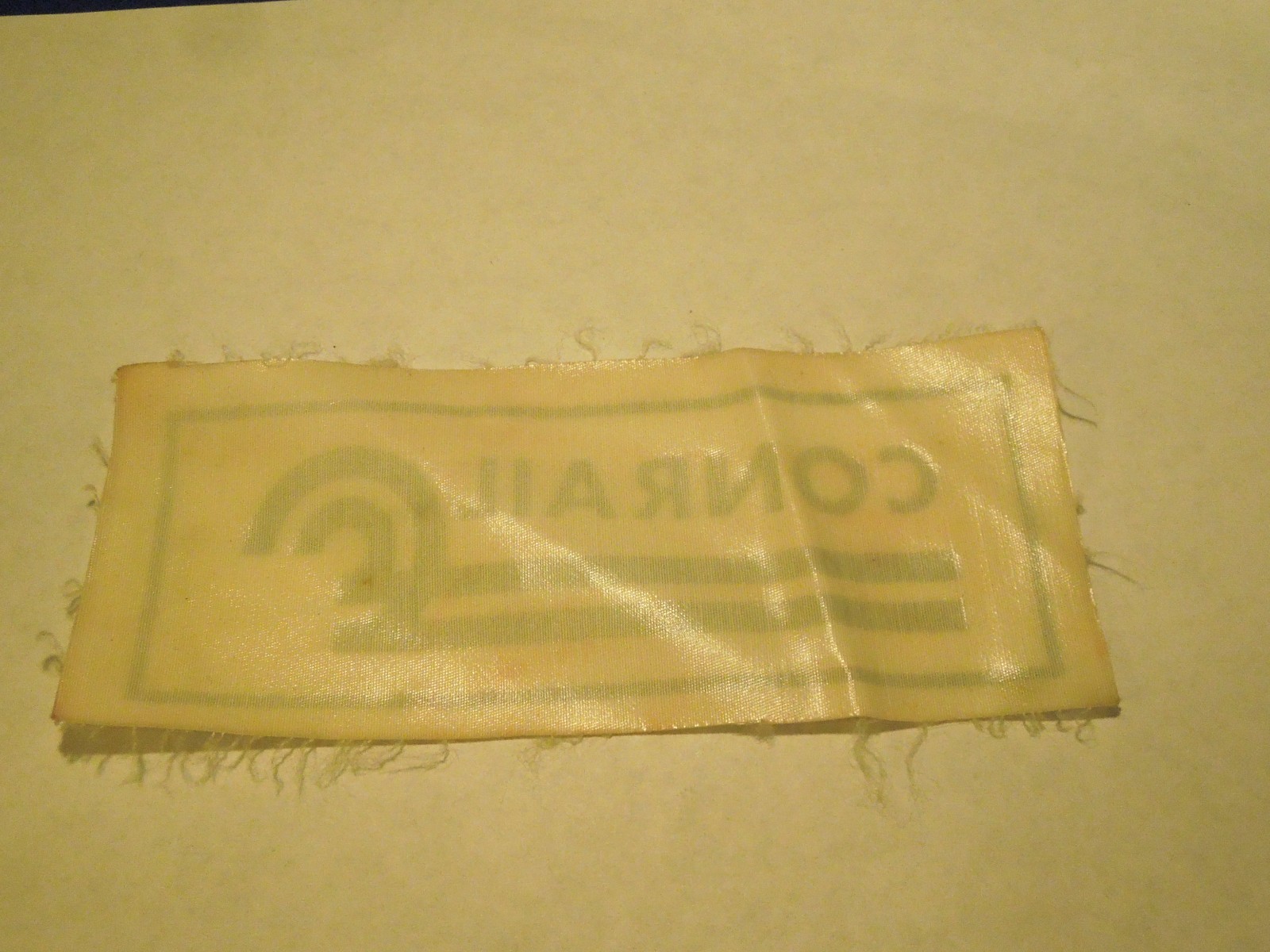 Vintage Conrail Railroad Railway Logo Printed Iron On Patch | eBay