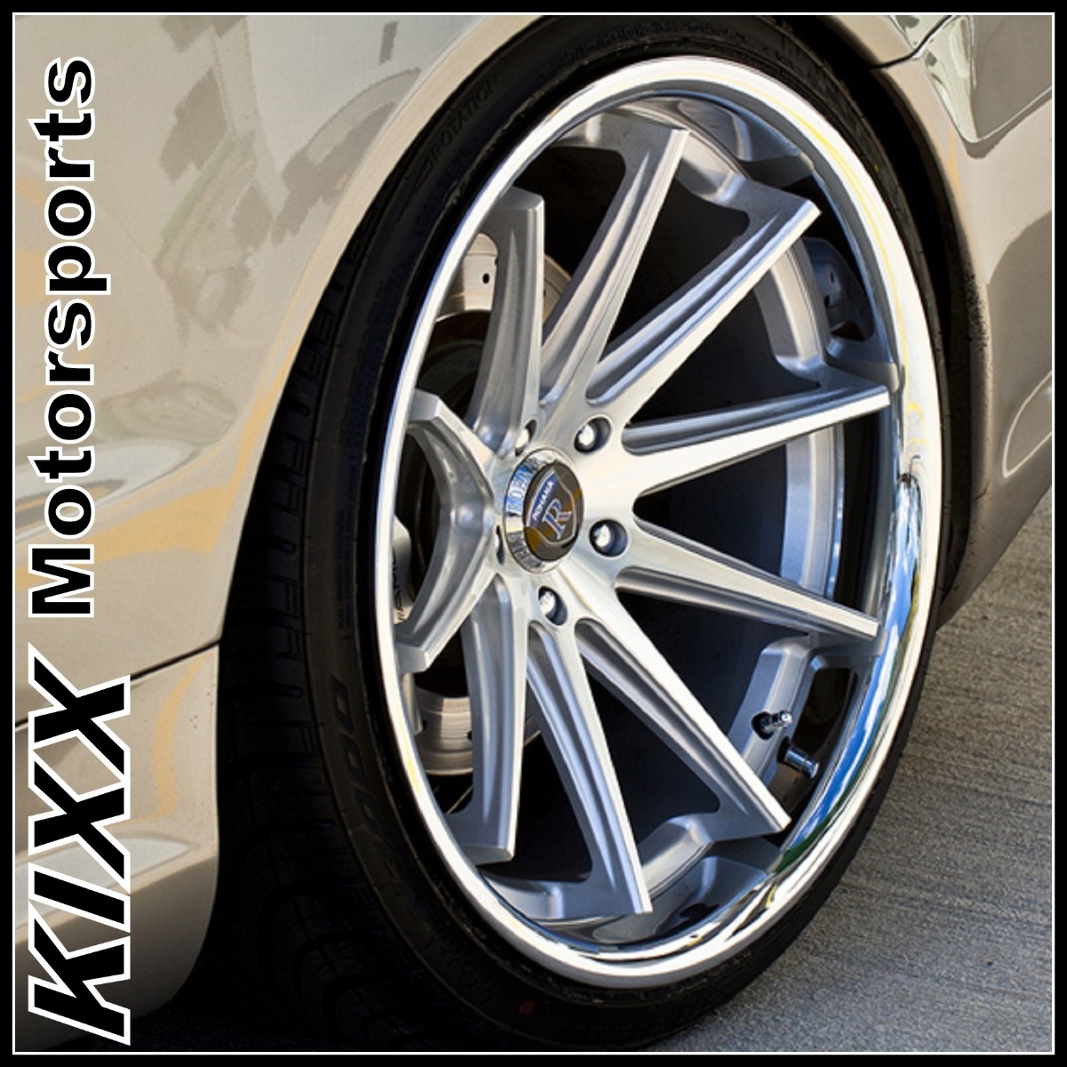 20 ROHANA RC10 20x9 20x11 SILVER WHEELS For MERCEDES BENZ W219 CLS500 ...