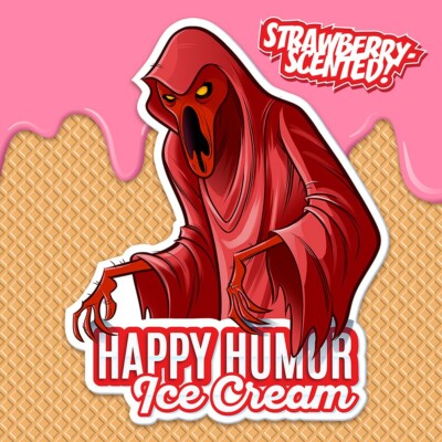 SCOOBY-DOO: *SCENTED* ICE CREAM PHANTOMS STICKER - STRAWBERRY VERSION ...