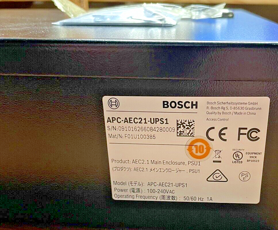 Bosch Access Easy 2.1 4 Door Controller,APC-AEC21-UPS1 for access ...
