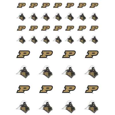 Purdue Boilermakers Small Sticker Sheet - 2 Sheets | eBay