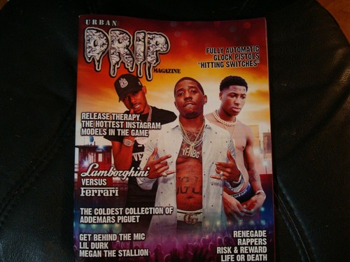 Urban Drip Magazine Issue 2 Cardi B Hip Hop R&B Strip Club Pen Pals ...