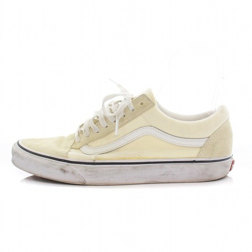 Men 10.0US Vans Old School Skool Sneakers Low Cut Shoes Us10 Ivory ...