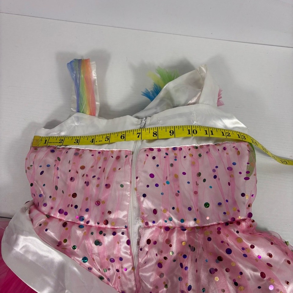 Chasing Fireflies Rainbow Candy Princess Costume Dress Size 8 | eBay