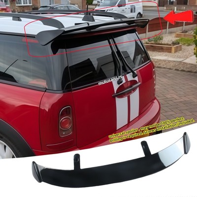 Fit For MINI Clubman R55 2007-2014 Rear Roof Spoiler Wing Glossy Black ...