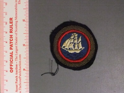 Boy Scout Sea Scout Special Long Cruise Badge 7820MM | eBay