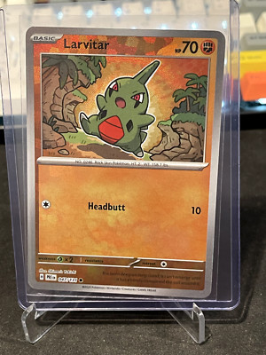 Larvitar (Poke Ball Pattern) 047/131 Sv: Prismatic Evolutions Holo NM ...