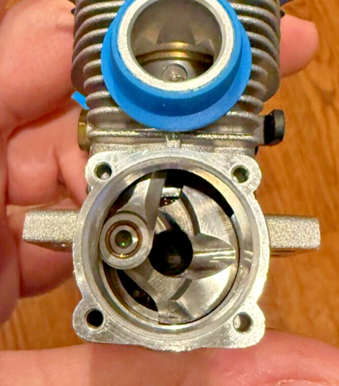 Novarossi Gimar S12 Rotary Carb SG Shaft Ceramic .12 5 Port Touring Car ...