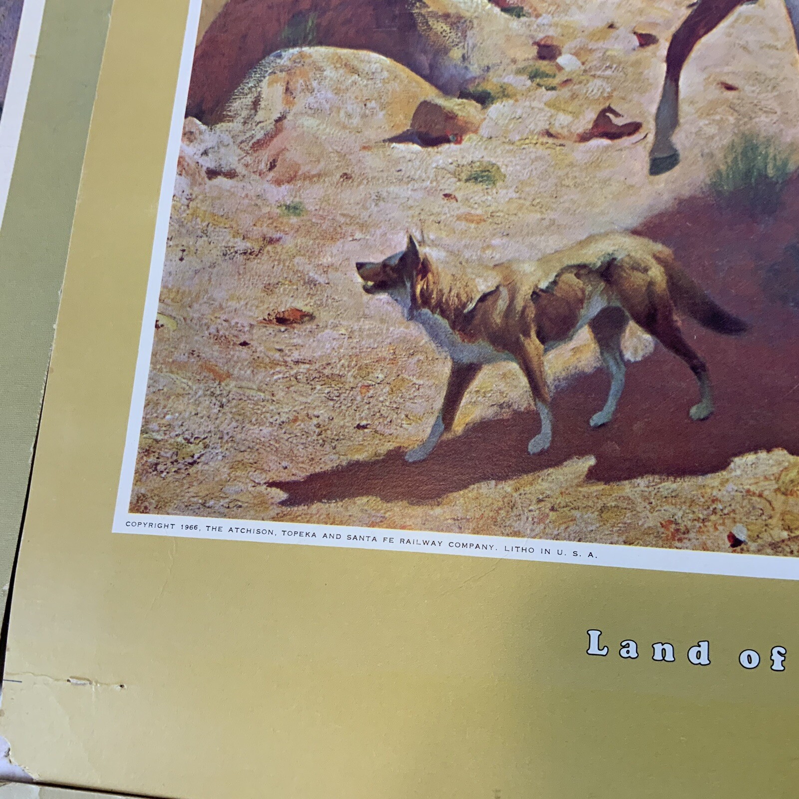 1950’s - 60’s Era Santa Fe Calendar Covers Native American Litho Copies ...