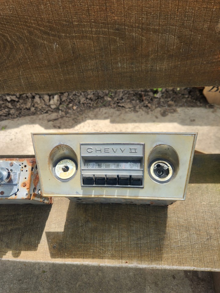 3 ORIGINAL Vintage Chevrolet Delco AM RADIOS Nova Chevy II 986522 ...
