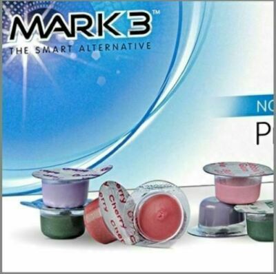 14 Cups MARK3 Assorted and Flavors Prophy Paste, Non Splatter, 1.23% ...