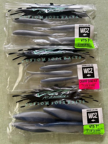 DRT WCZ Working Class Zero Cramp shad 4.5" and VTS 5" and 7" | eBay