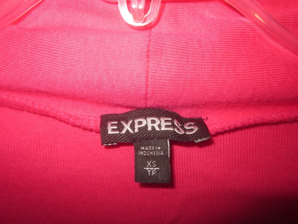 Express Women Size XS Hot Pink Cartigan / Jacket New w/o Tags ! | eBay