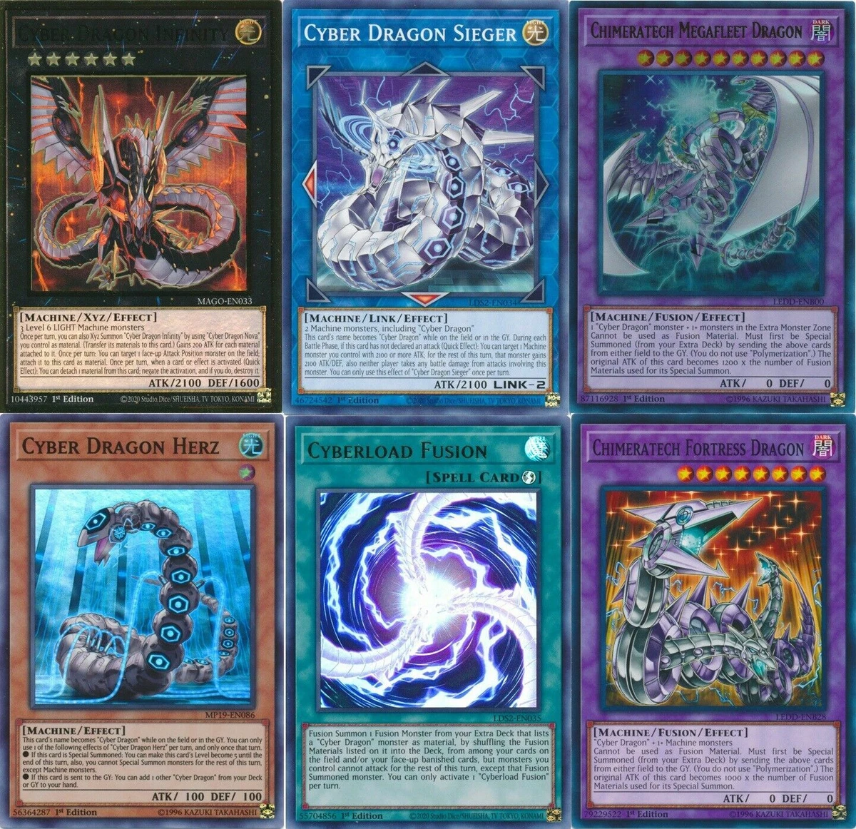 Cyber Dragon Sleeves