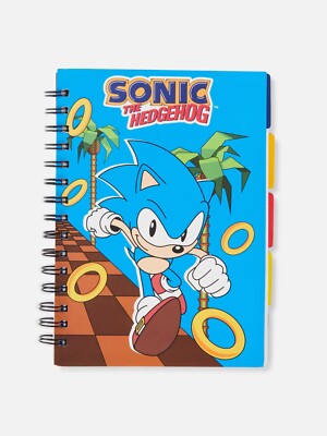 SONIC THE HEDGEHOG NOTEBOOK A5 - BRAND NEW | eBay UK