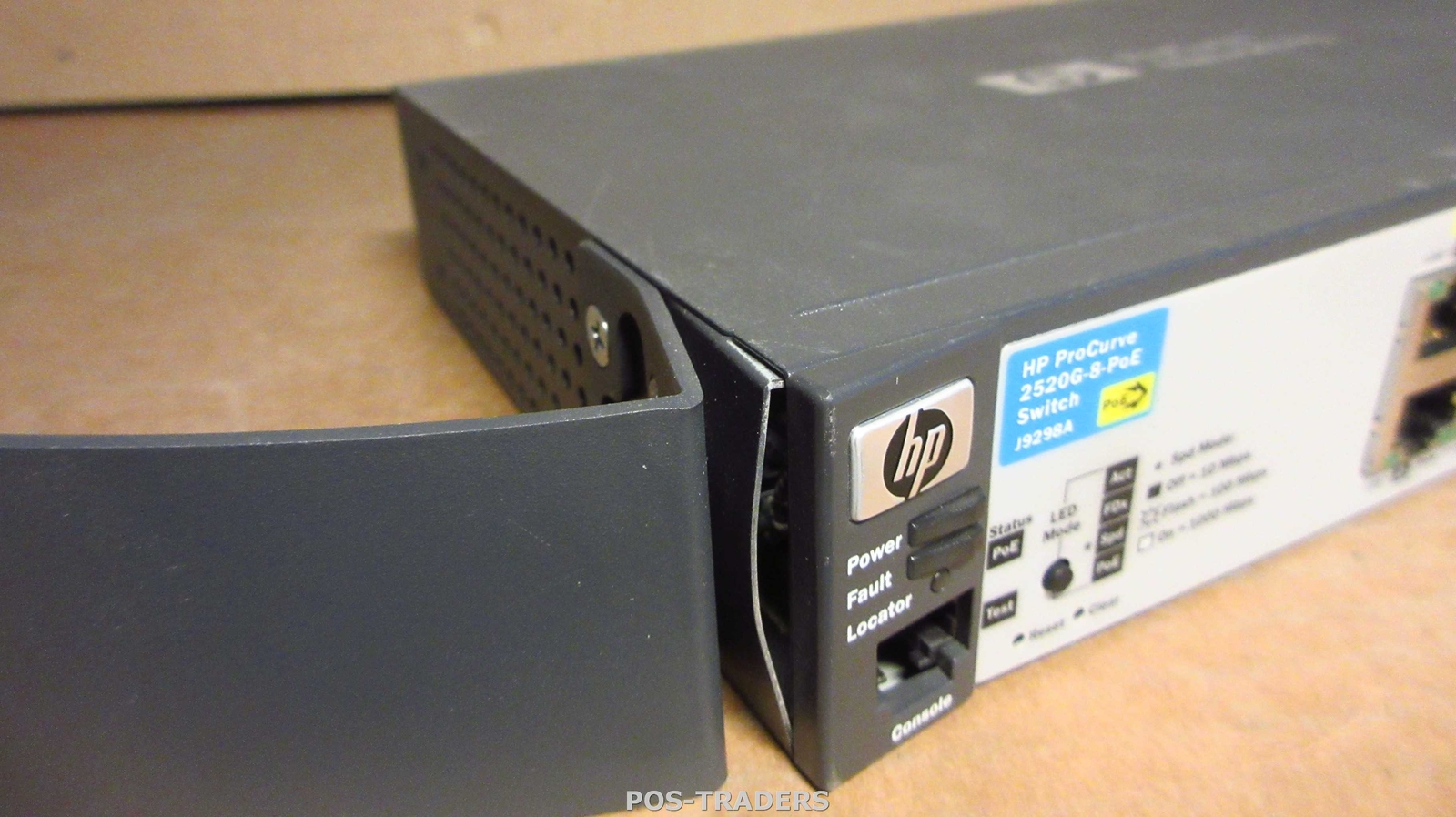 HP J9298A ProCurve 2520G-8 8 Port Gigabit PoE + 2x SFP Managed Switch ...