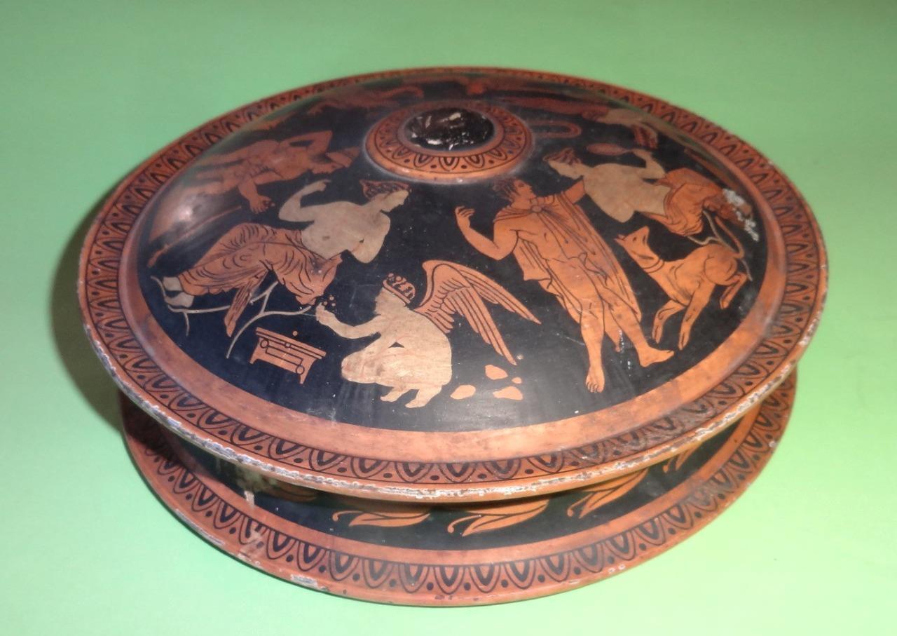 GREECE PAVLIDIS CHOCOLATES SWEETS TIN ADVERTISING CAN BOX GREEK ...