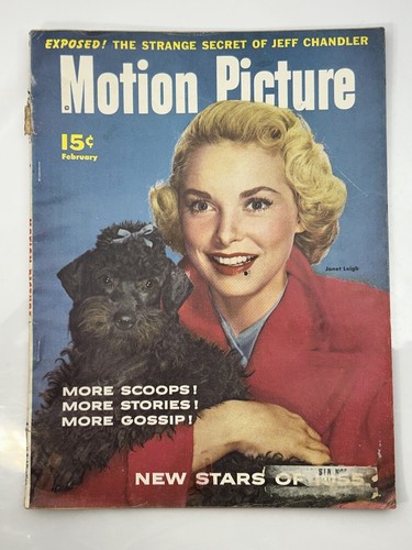 Motion Picture Magazine Feb 1955 - Janet Leigh - Danny Kaye - Alan Ladd ...