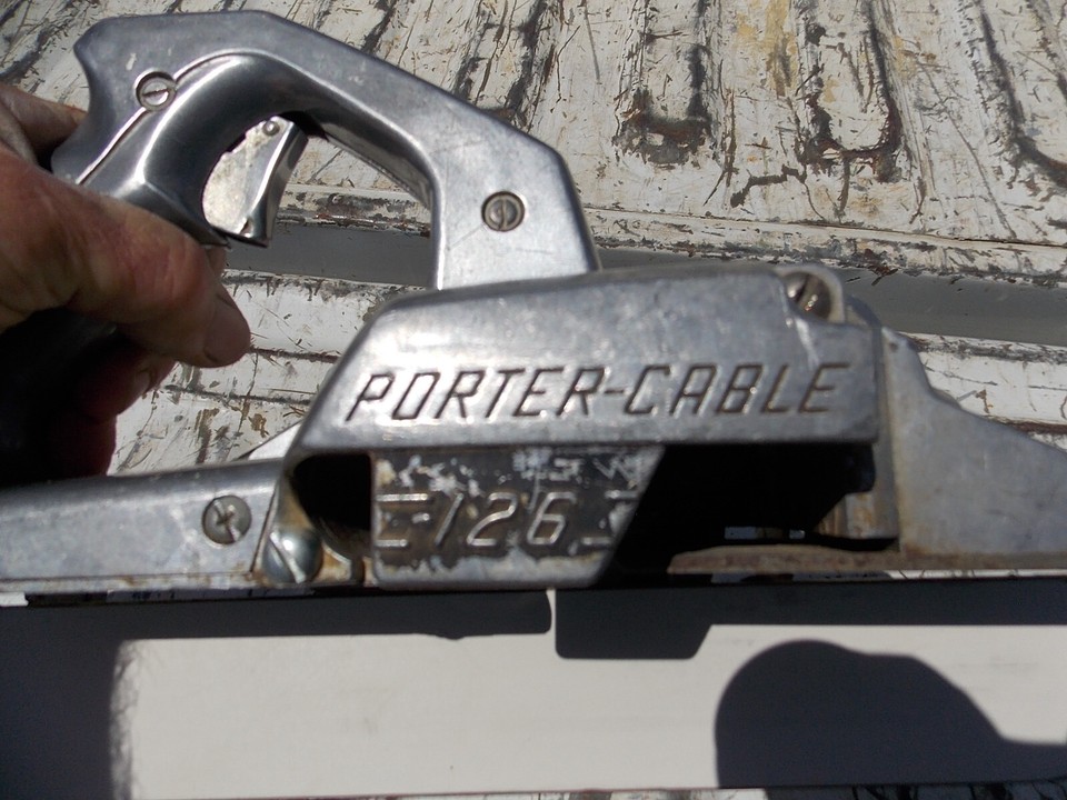 PORTER CABLE 126 PLANER DOOR PLANE | eBay