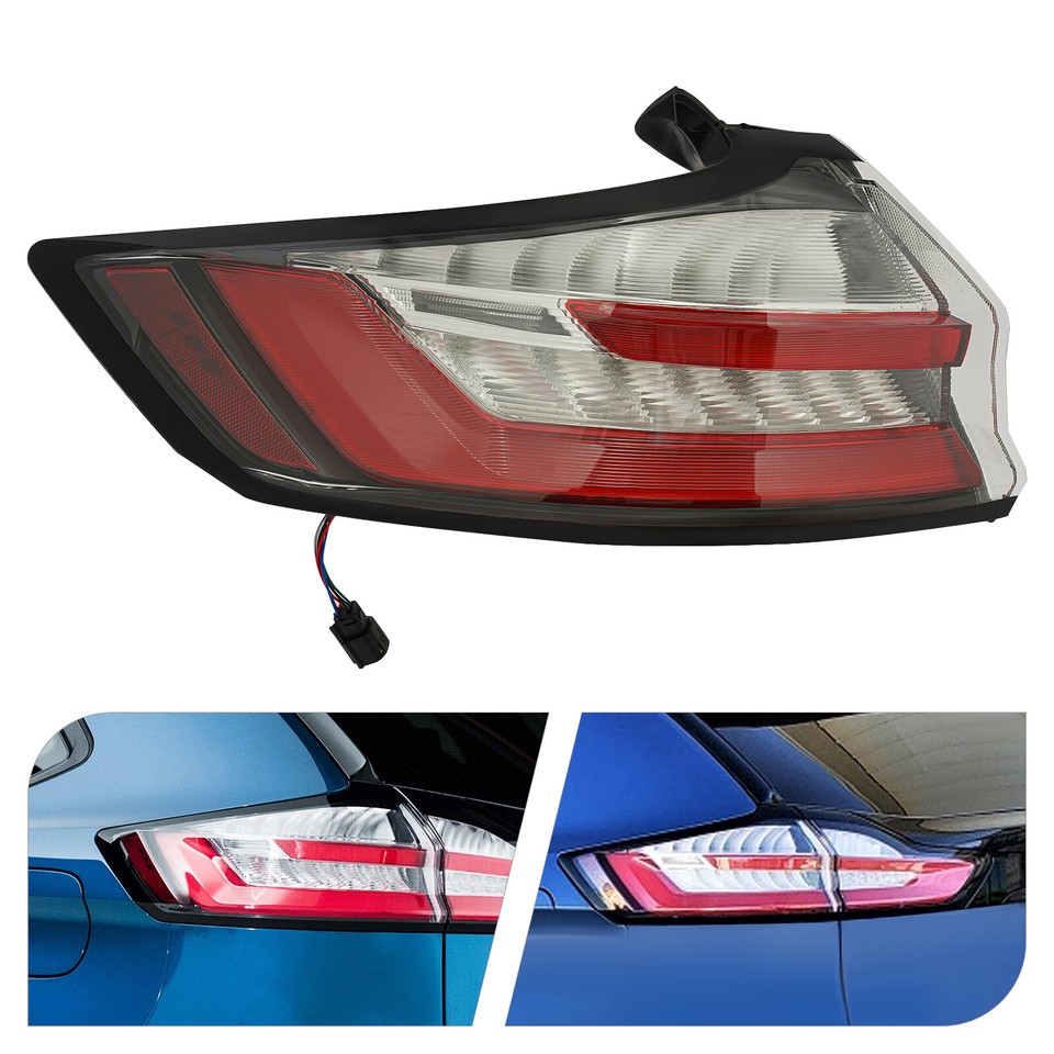 Left Tail Light For 2019-2023 Ford Edge ST/ST-Line/Titanium LED Rear ...