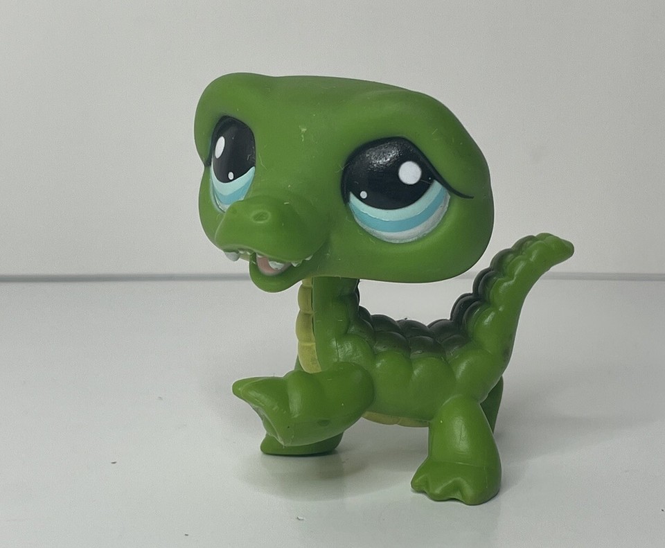 Littlest Petshop LPS crocodile Alligator #987 Used. | eBay
