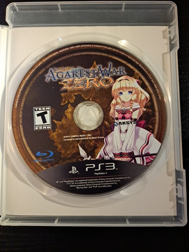 Record of Agarest War Zero (PlayStation 3) CIB 893610001440| eBay