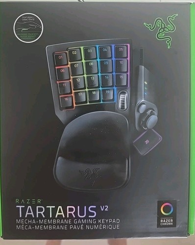 Razer Tartarus V2 Mecha-Membrane Gaming Keypad - Macro Programmable ...