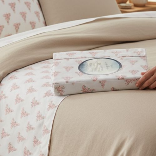 NWT Cynthia Rowley Beach Collection Full Sheet Set – Christmas Tree ...