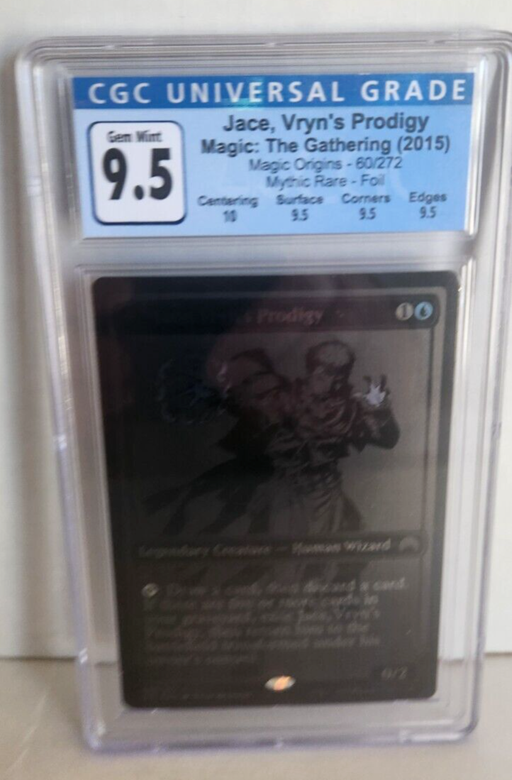 Jace, Vryn's Prodigy Jace, Telepath Unbound 9.5 CGC Foil Promo SDCC ...
