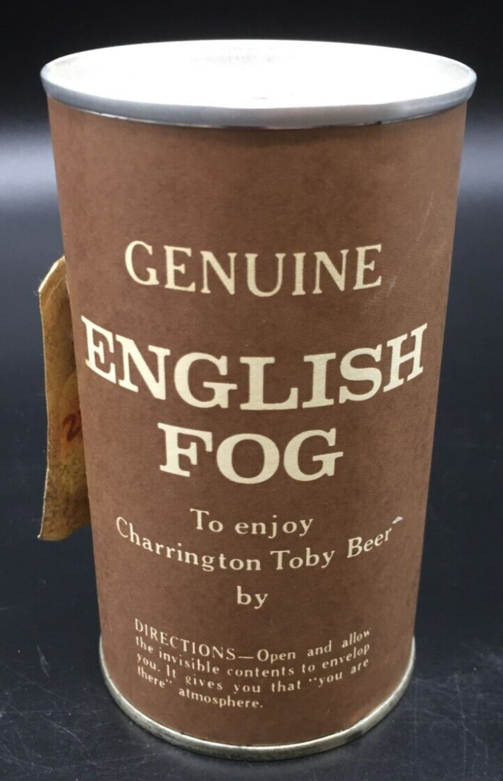 Can of Genuine English Fog - Charrington Toby Beer Advertising | eBay