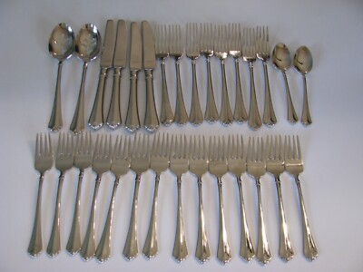 Oneida JUILLIARD Stainless Heirloom Cube Glossy Silverware Flatware ...