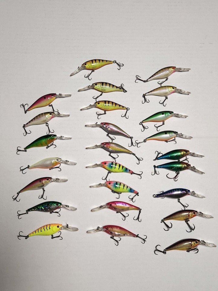 BERKLEY FLICKER SHAD size 7 - 1/3oz. used lot of 25 (9975) | eBay