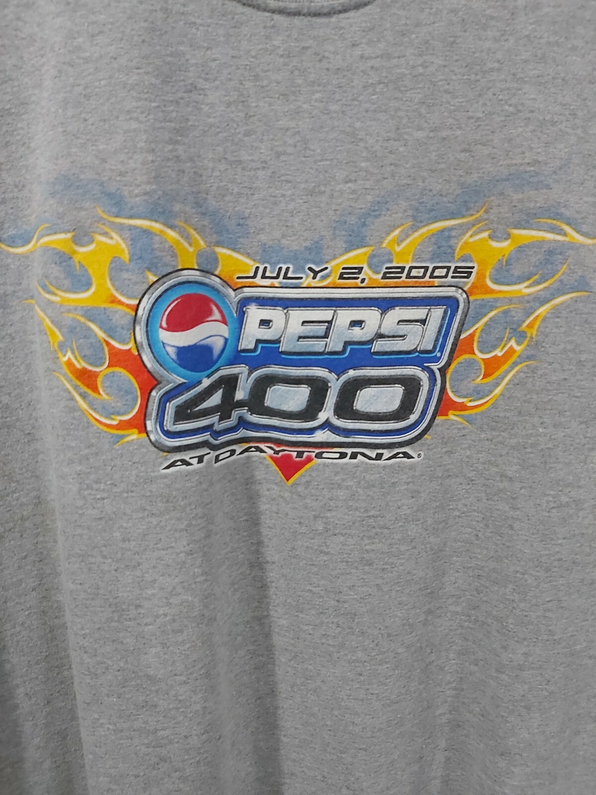 2005 NASCAR Daytona Pepsi 400 Grey XL Tank Top Shirt … - Gem