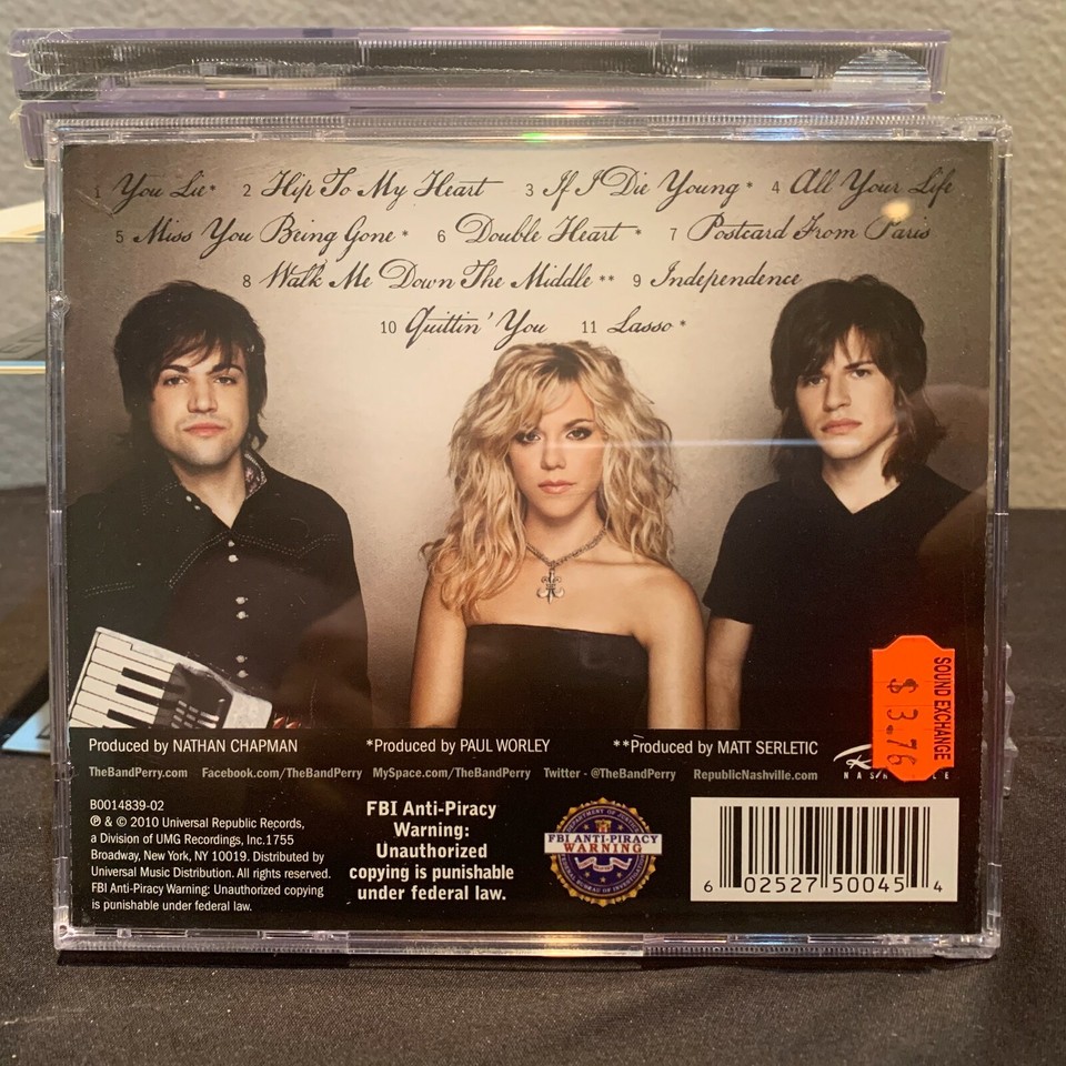 The Band Perry by The Band Perry (CD, Oct-2010, Universal) - Used ...