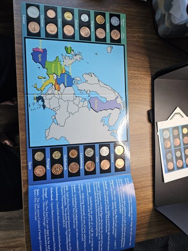 The Complete Euro Coin Collection - 24 uncirculated coins Beautiful ...