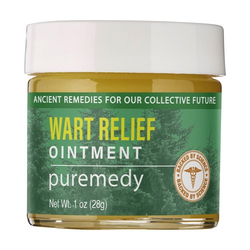 PUREMEDY Ancient Remedies Wart Relief Ointment, Homeopathic Wart Cream ...